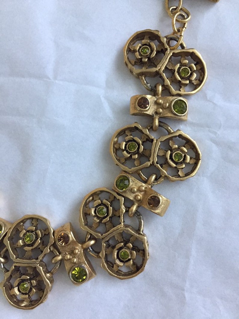 Vintage Bracelet, Premier Designs Bracelet, Signed PD, Gold Tone ...