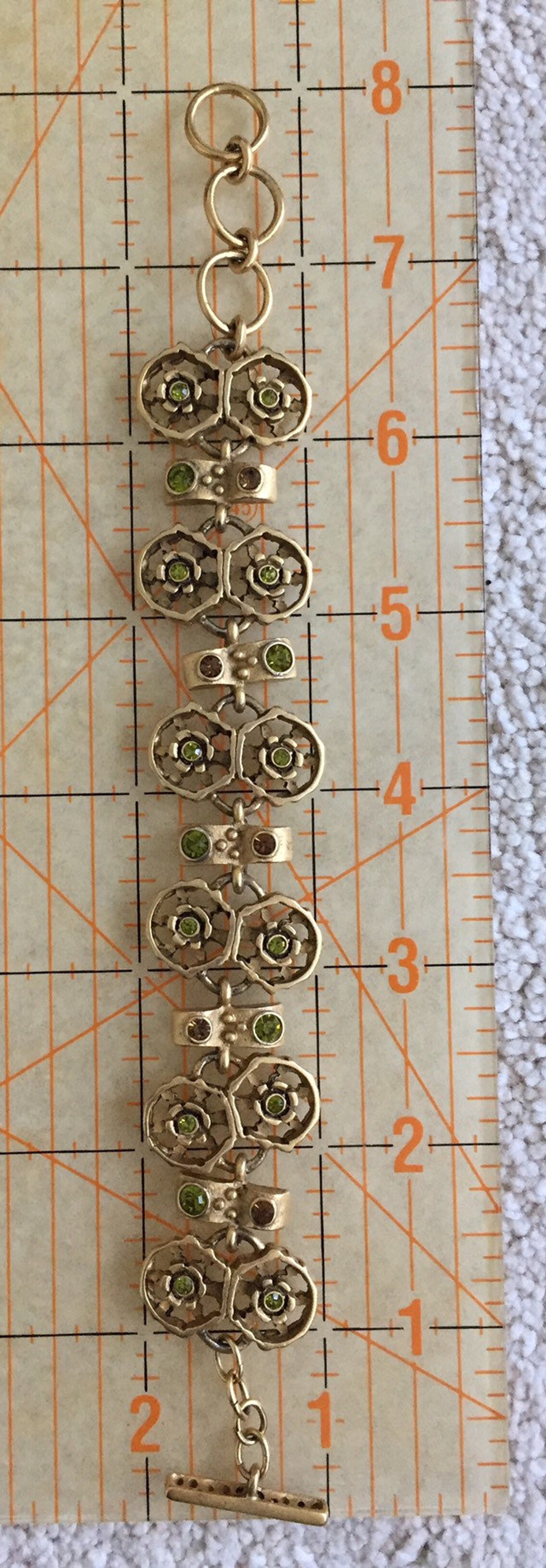 Vintage Bracelet, Premier Designs Bracelet, Signed PD, Gold Tone ...