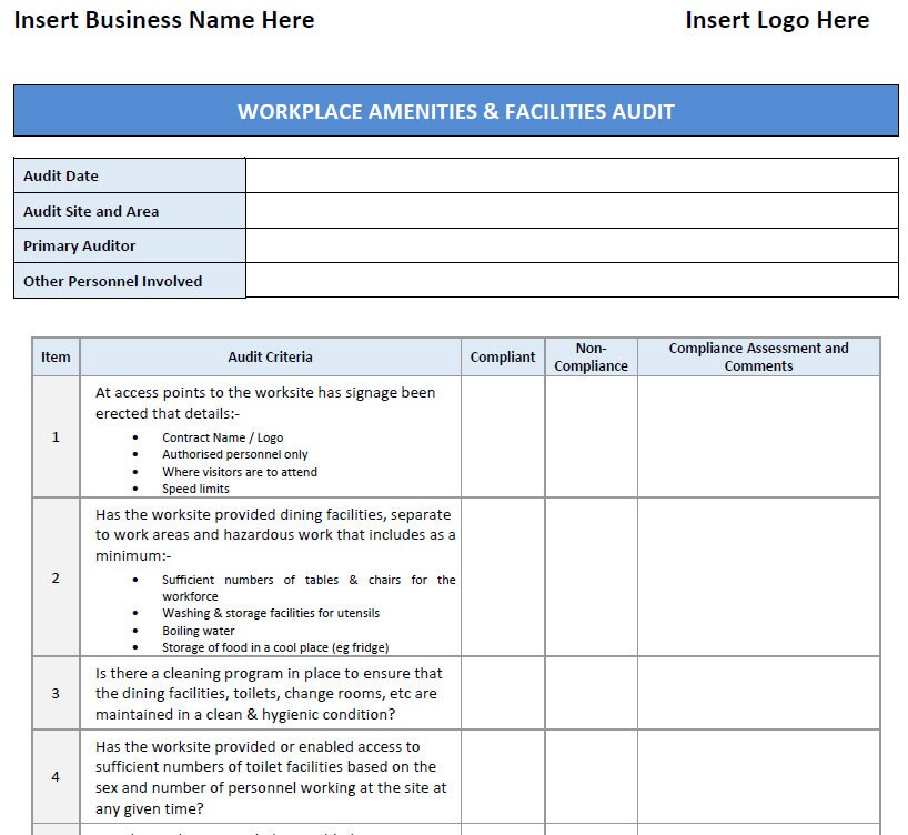 Safety Auditing Form Bundle - Etsy