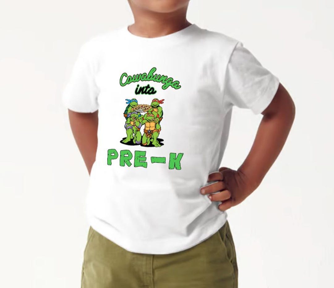 Pre-k Ninja Turtle SVG - Etsy