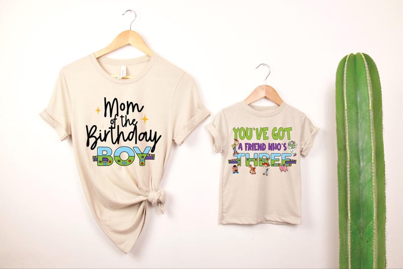 You've Got a Friends Who's Three, Toy Story Inspired 3rd Birthday Shirt ...