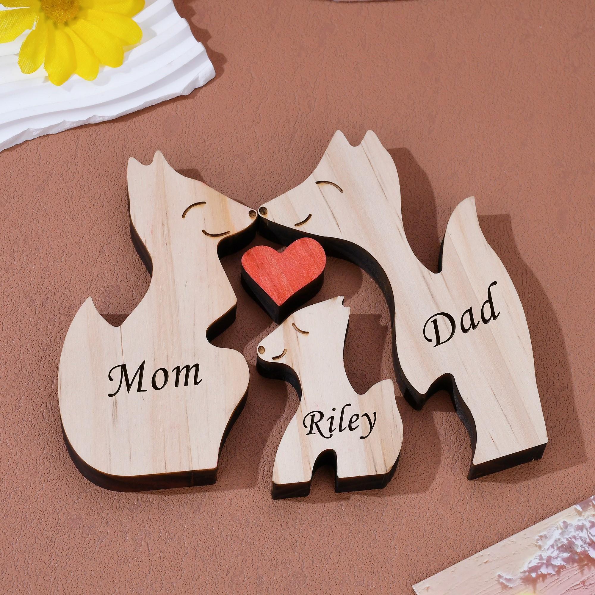 Wooden Fox Puzzle, Wooden Fox Toy, Educational Toy for Kids ...