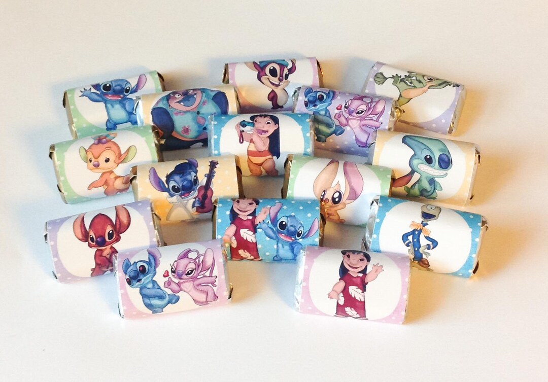 50 Personalized Mini Candy Bar Wrappers for Party Favors Small Gifts ...