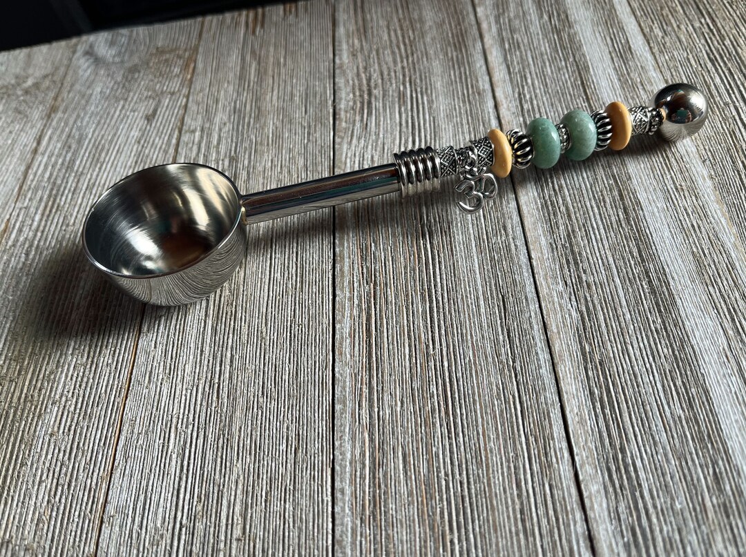 Zen Gift Deep Bowl Spoon - Herb Scoop, Supplement Power, Coffee Spoon ...