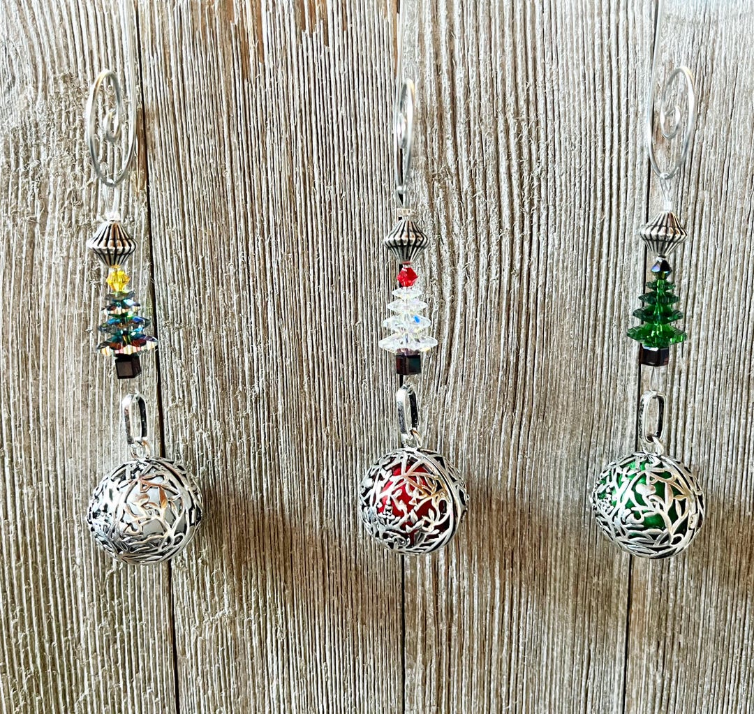 Crystal Christmas Tree Ornament - Holiday Decoration With Pine Scent ...