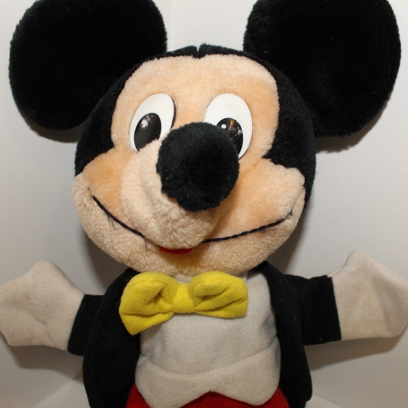 Mickey Mouse Puppet - Etsy