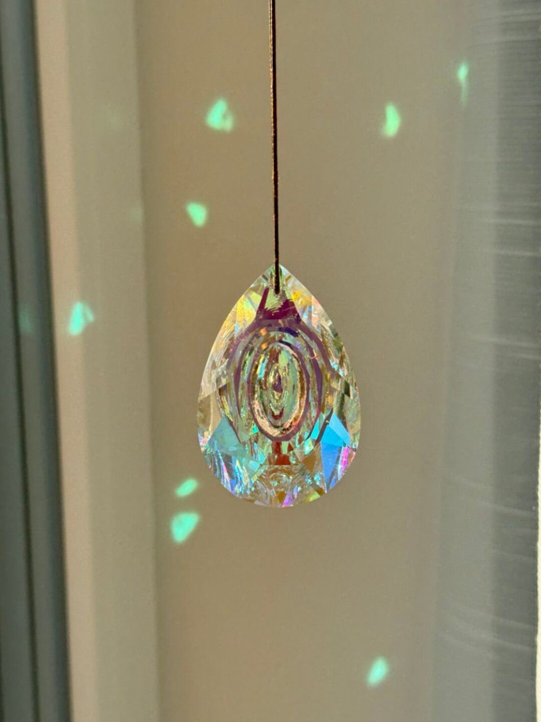 Prism Sun Catcher, Rainbow Maker, Crystal Solar Prism, Suncatcher ...