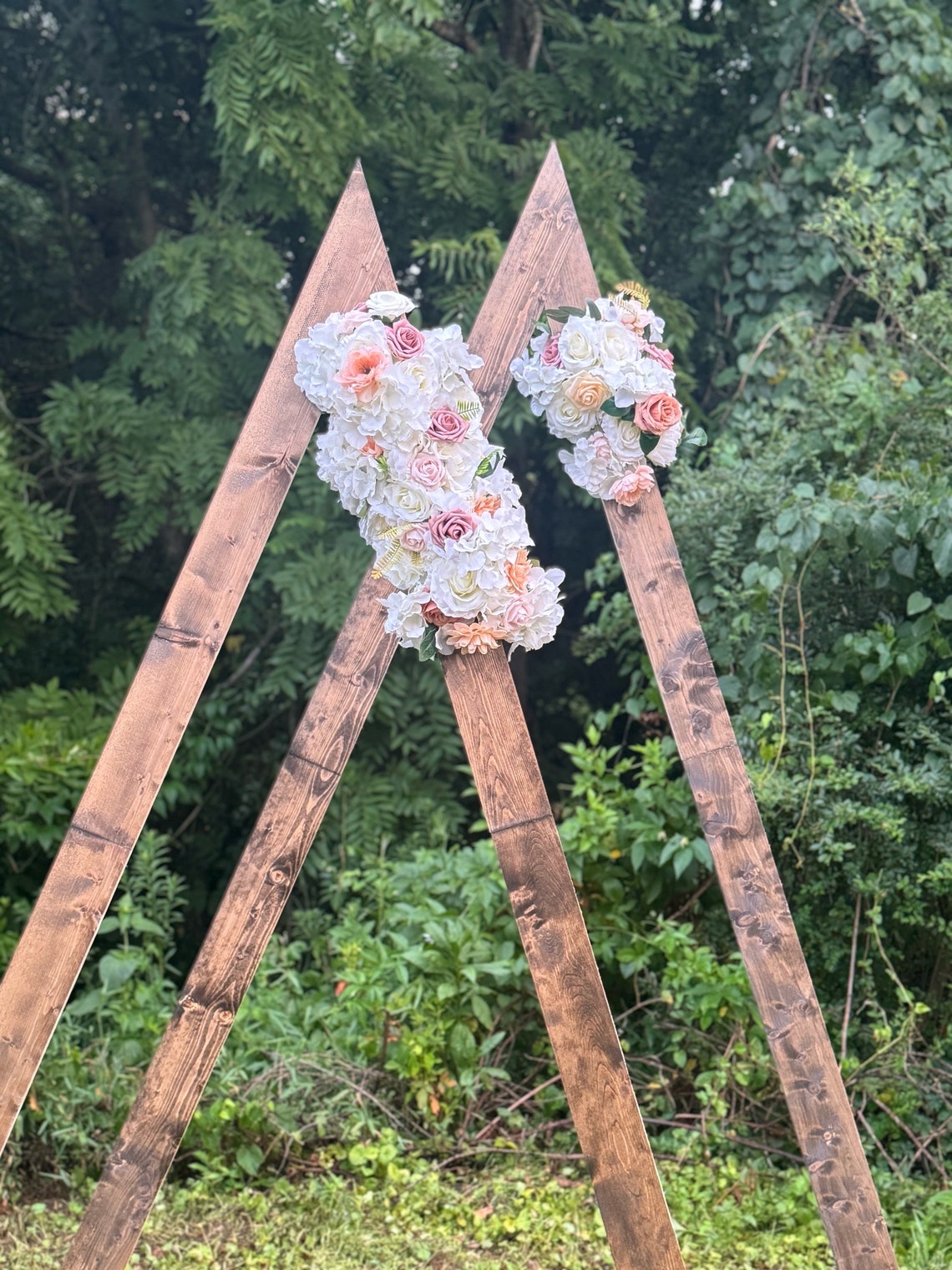 Double Triangle Wedding Arch/fast Free Shipping - Etsy