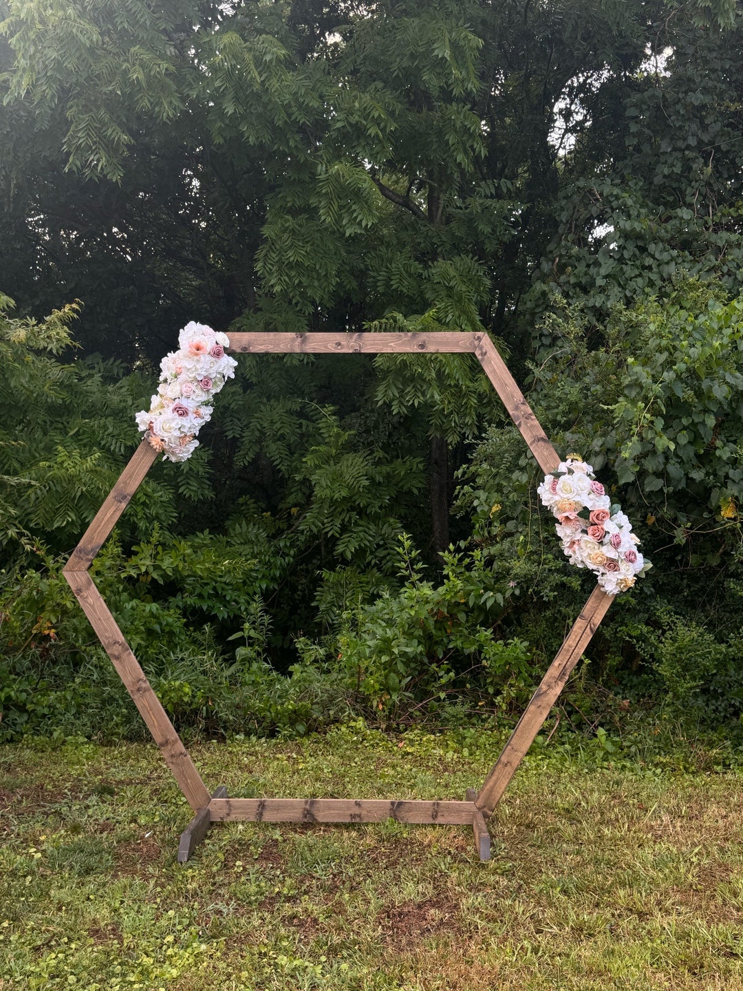 Hexagon Wedding Arch/ Fast Free Shipping - Etsy