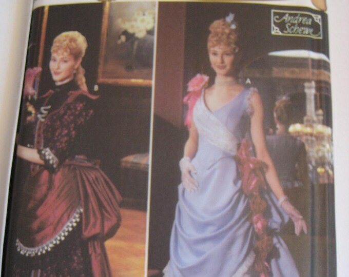 Simplicity 5457 Victorian 1880 Dress Pattern Size 6-12 - Etsy