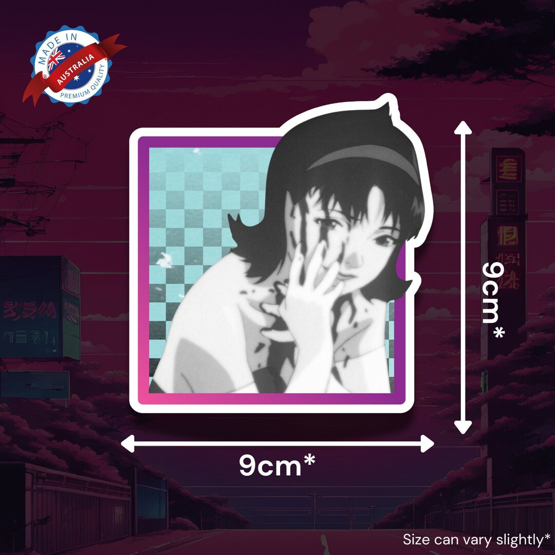 Anime Girl Sticker, Anime Lover Gift, Vaporware Sticker, Aesthetic ...