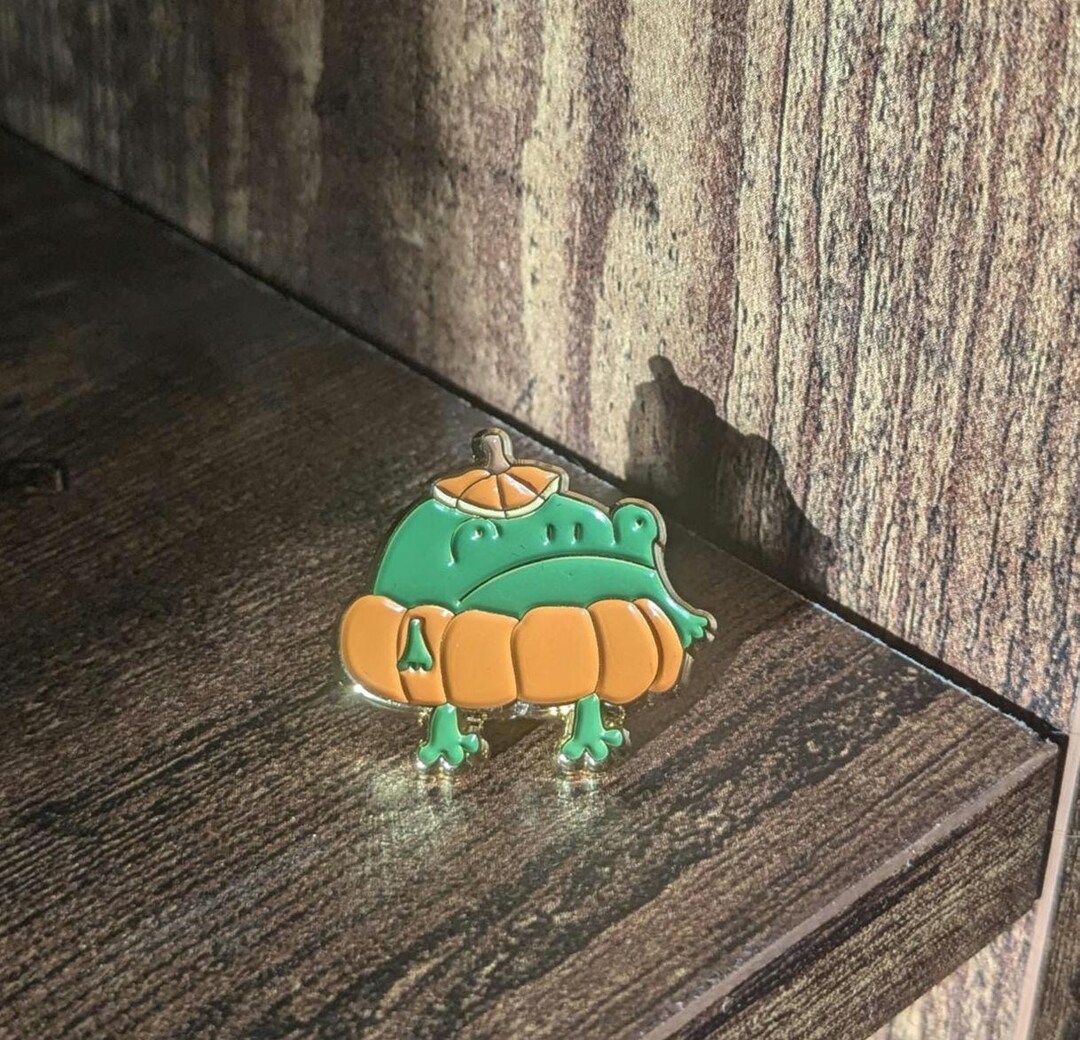 Jellycat Ricky the Rain Frog 1 Filler Enamel Pin Tiny Frog Cute Rain ...