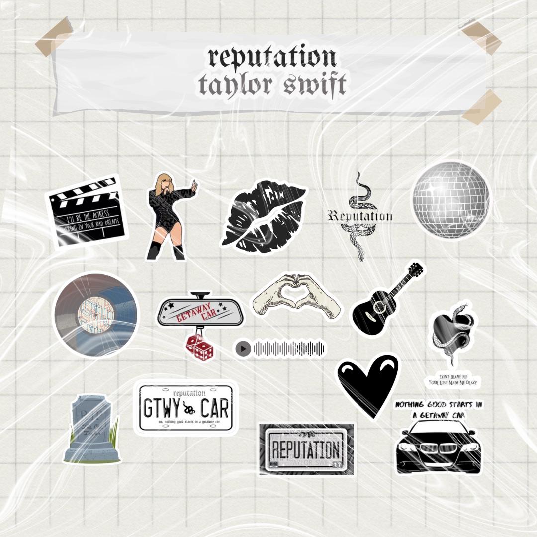 The Eras Stickers Digital Download Taylor Swift Stickers Swiftie ...