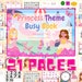 Princess Theme Busy Book Digital Download Canva Editable Kids ...