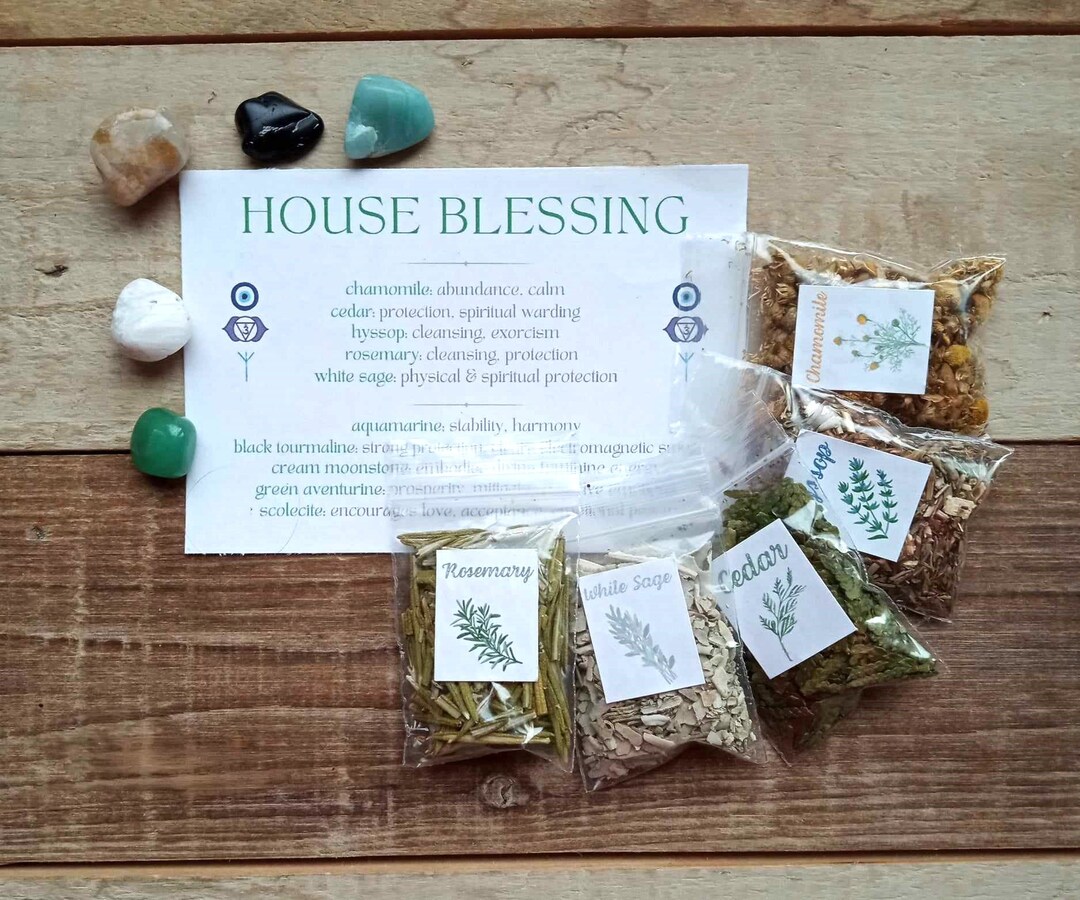 House Blessing Spell Ingredients Bundle - Etsy