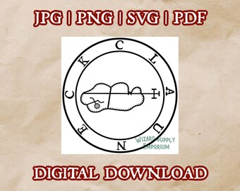 Agares Sigil Seal Digital Download JPG PNG SVG | Demon | Ars Goetia - Etsy