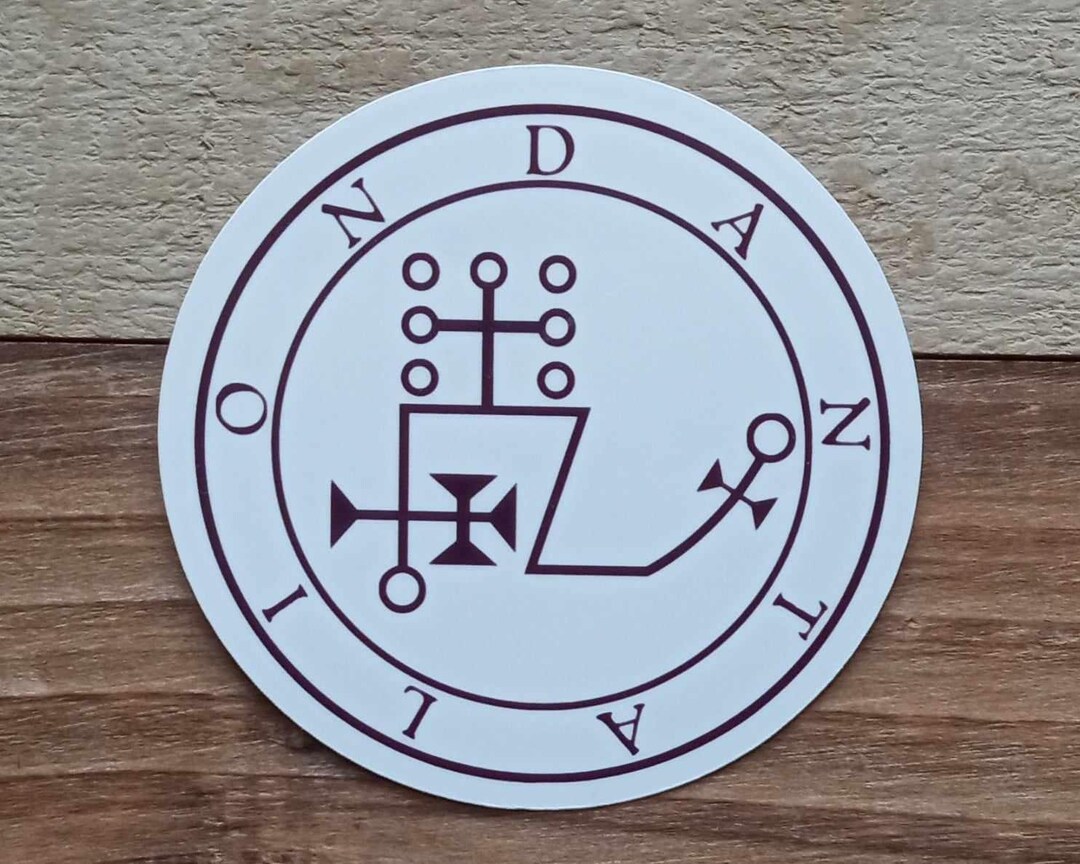 Dantalion Sigil Sticker Decal (water Resistant) | Goetia | Solomon Seal ...