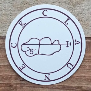 Clauneck Sigil Sticker Decal (water Resistant) - Etsy