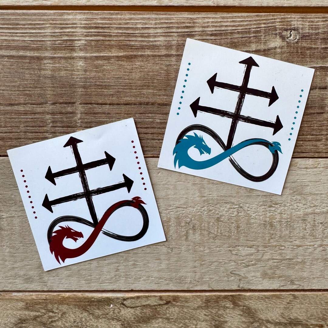 Leviathan Art Sigil Symbol Sticker Decal (water Resistant) - Etsy