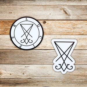 Lucifer Sigil Seal Laptop Sticker Decal (water Resistant) - Etsy