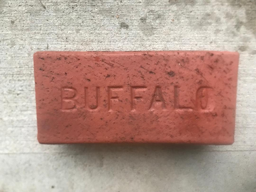 Vintage Reclaimed BUFFALO BRICK From Kansas Brick Co, Established 1902 ...