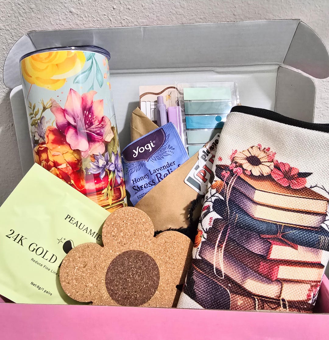 Blind Date With A Box, Bookish Box, Book Lover Gift Box, Book Lover ...