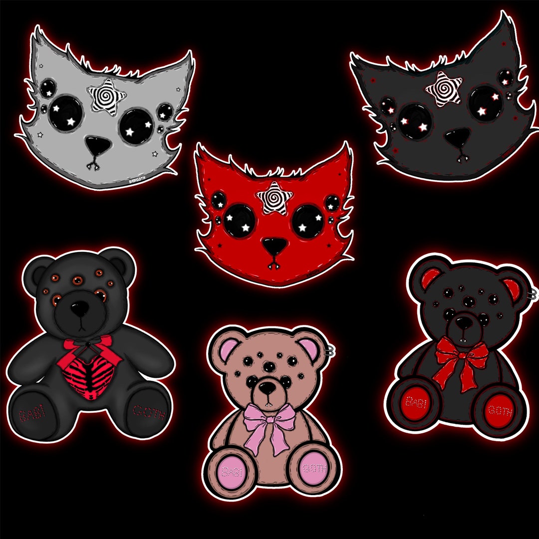 The Creepy Critters Sticker Pack - Etsy