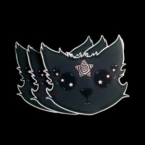 Star Cat Sticker - Etsy