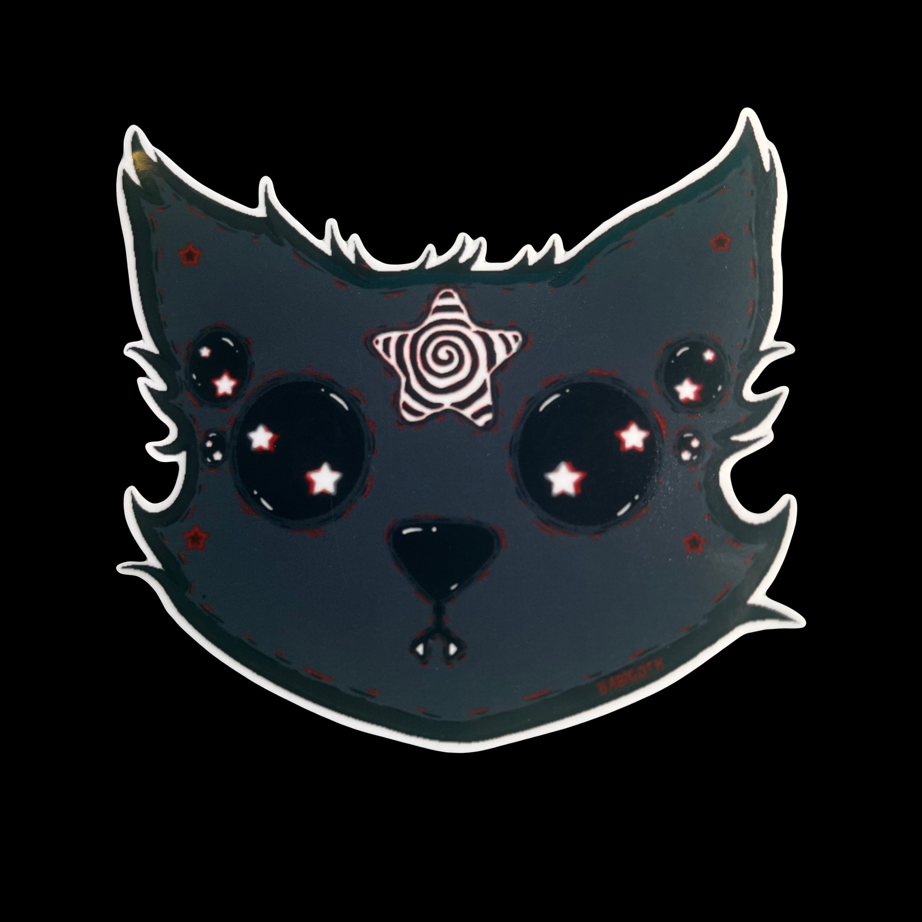 Star Cat Sticker - Etsy