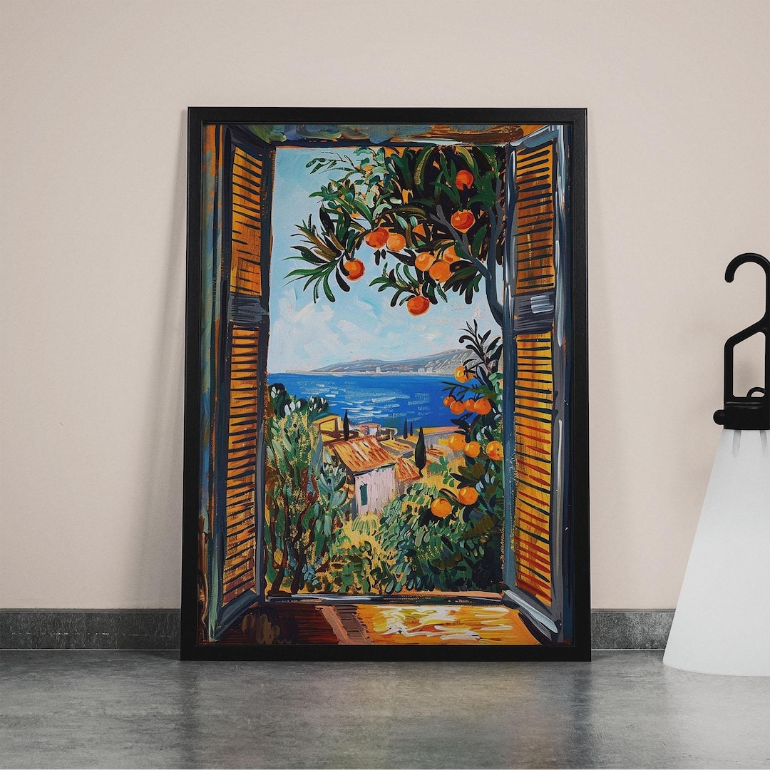Open Window Henri Matisse Print, Henri Matisse Style Fauvism Painting ...