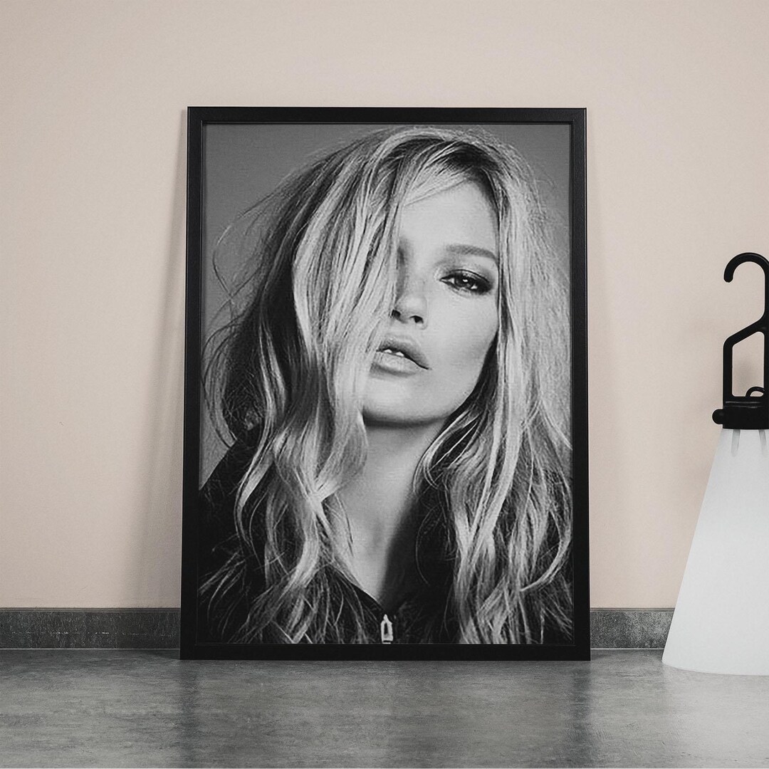 Kate Moss Print Kate Moss Poster Fashion Print Life is Joke Print ...