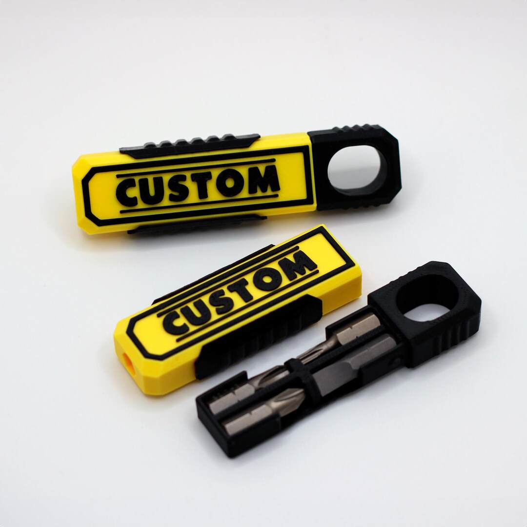 Dewalt Inspired Pocket Screwdriver – Custom Multi-bit Tool – EDC ...
