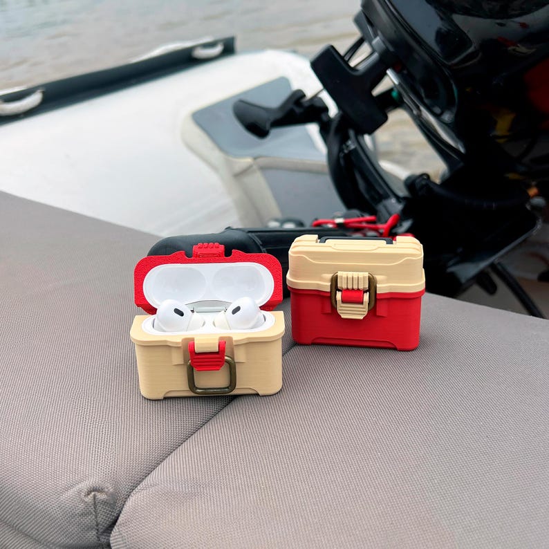 Fishing Tackle Box Airpods Pro 1&2 Case - Outdoor Angler Edition ...