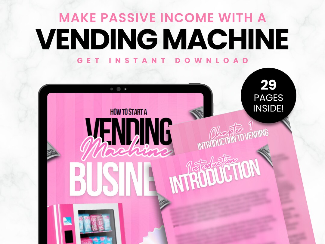 How to Start A Vending Machine Business in 2024: Turnkey Success, A ...