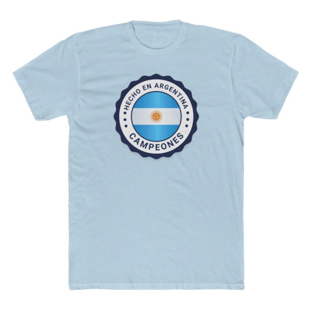 Argentinian Shirt, Copa America Champion T Shirt, Remeras Argentinas ...