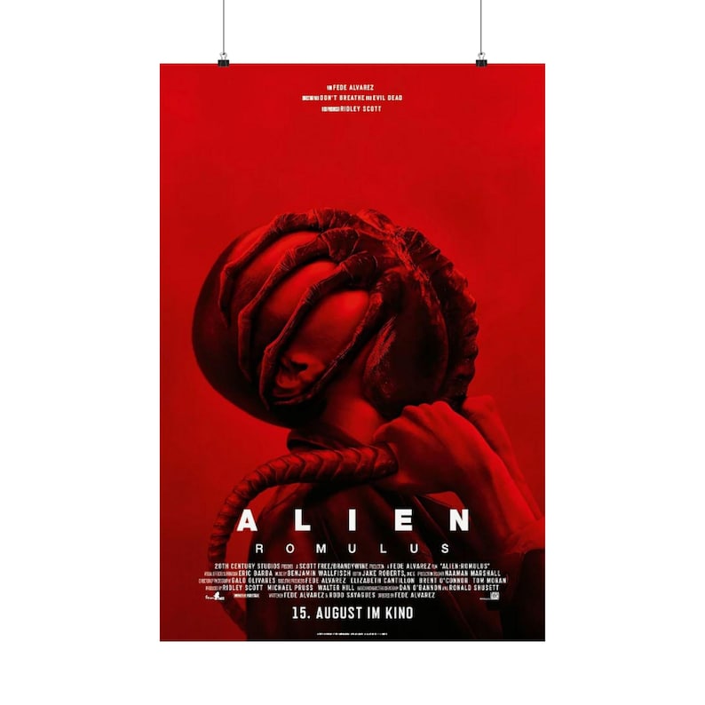 Póster de la película Alien Romulus 2024: impresión artística de terror ...