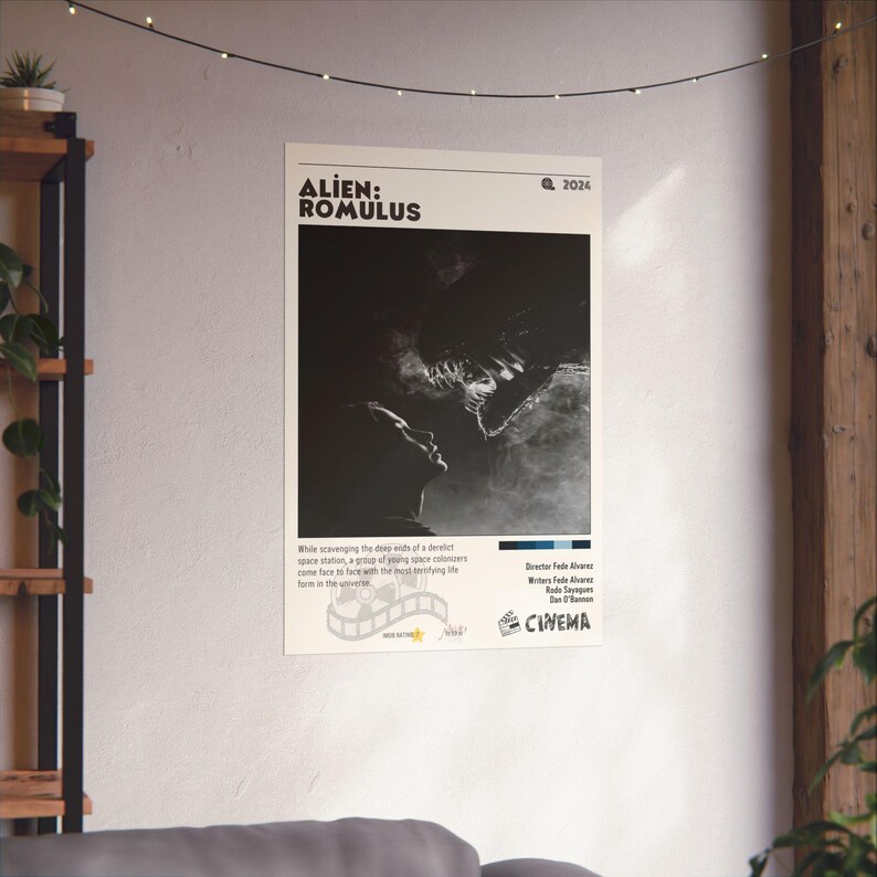 Alien: Romulus Retro Movie Poster, Classic Vintage Poster, Art Print ...