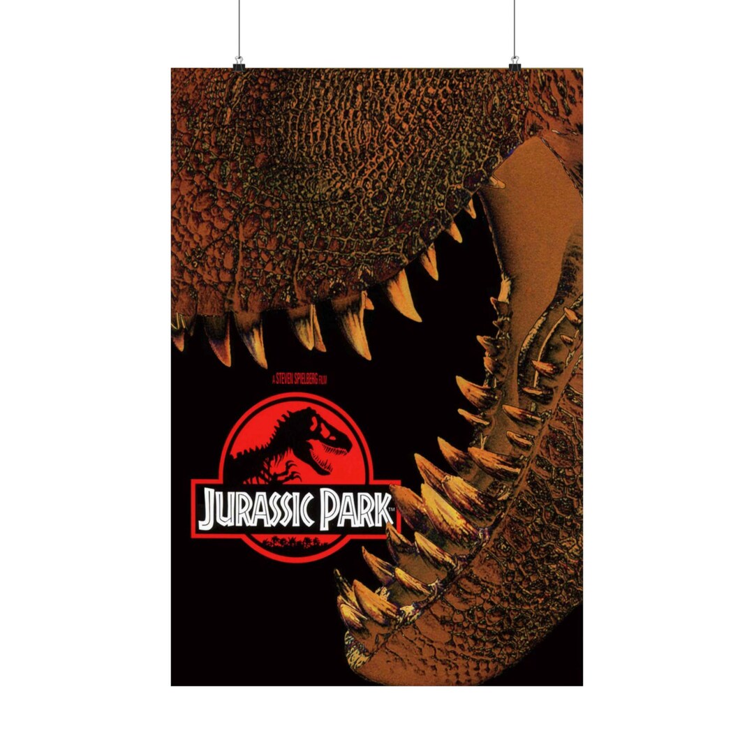 Jurassic Park Poster: Spielberg's Iconic Adventure Classic Complete ...