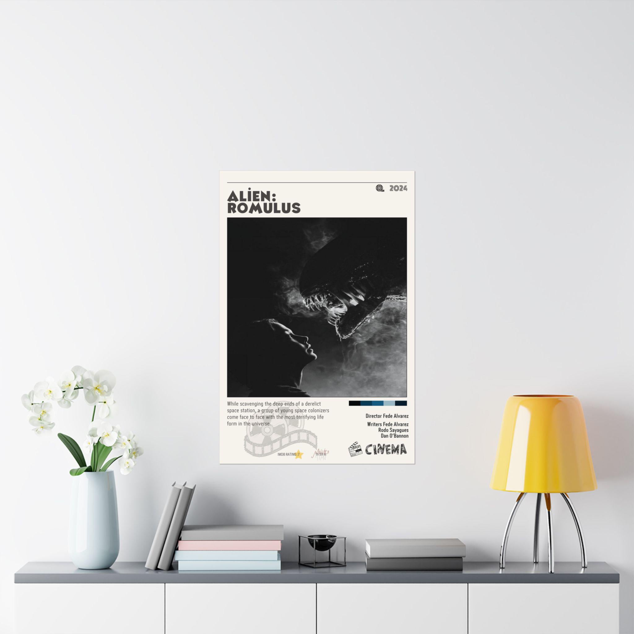 Alien: Romulus Retro Movie Poster, Classic Vintage Poster, Art Print ...