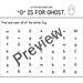 G is for Ghost, Fun Activity, Letter Gg, Paper Craft, DIY, Tracing ...
