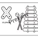 X is for Xylophone, Fun Activity, Letter X, Paper Craft, DIY, Tracing ...