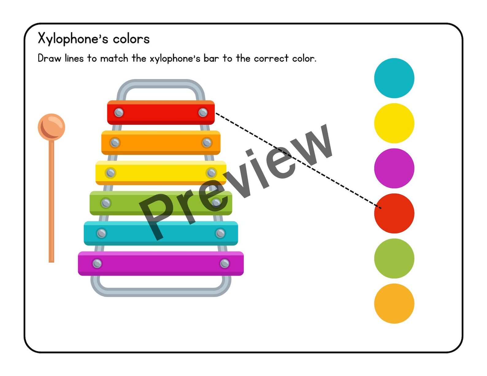 X is for Xylophone, Fun Activity, Letter X, Paper Craft, DIY, Tracing ...