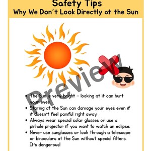 All About the Sun – Science Activities for Kids, Worksheets, Facts ...