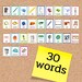 Classroom Objects, Picture With Word Posters and Matching Game ...