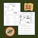 North South East West Worksheet, Compass, Digital Download - Etsy