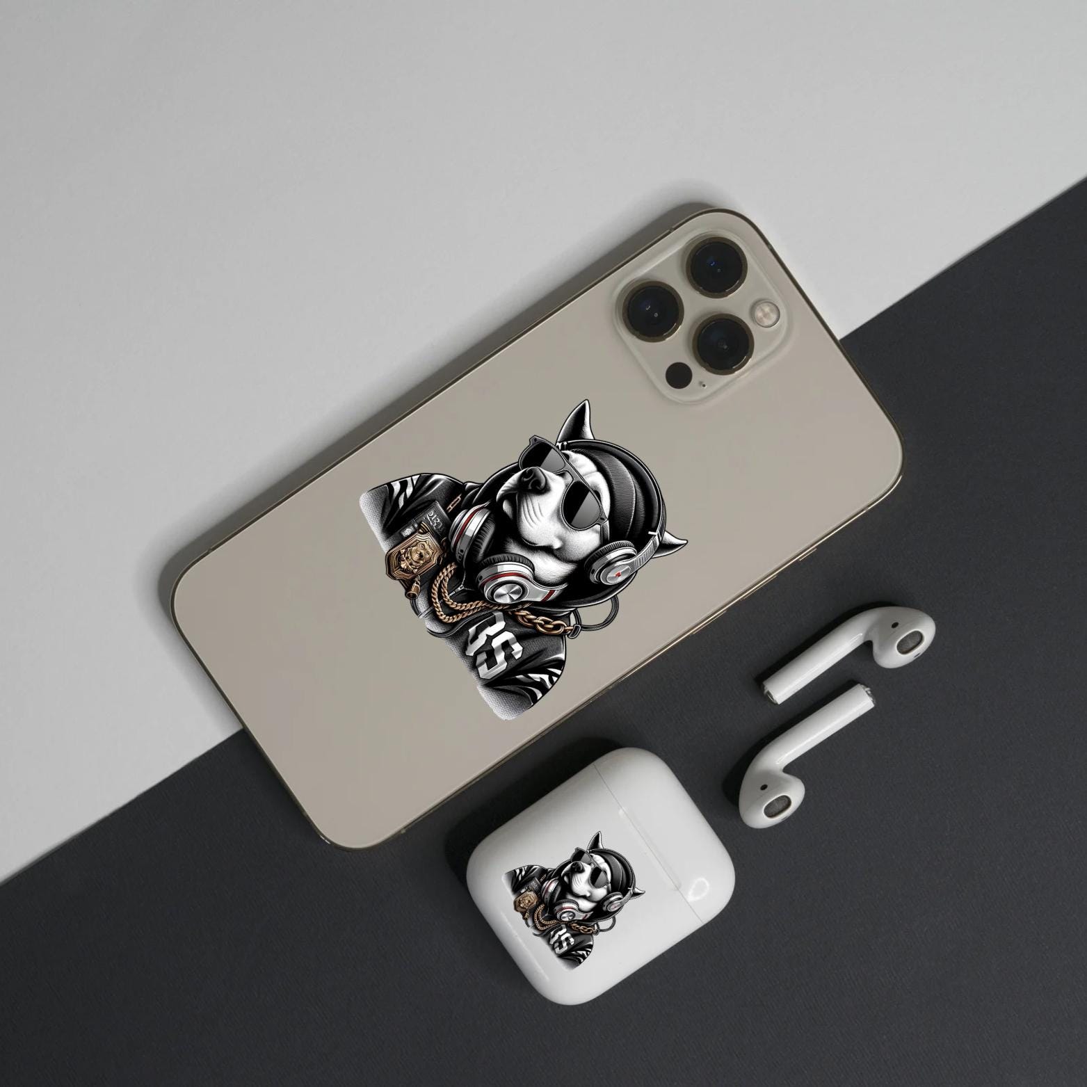 Streetwear Gangster Pit Bull Png, Urban Sublimation Design, Dogs Bundle ...