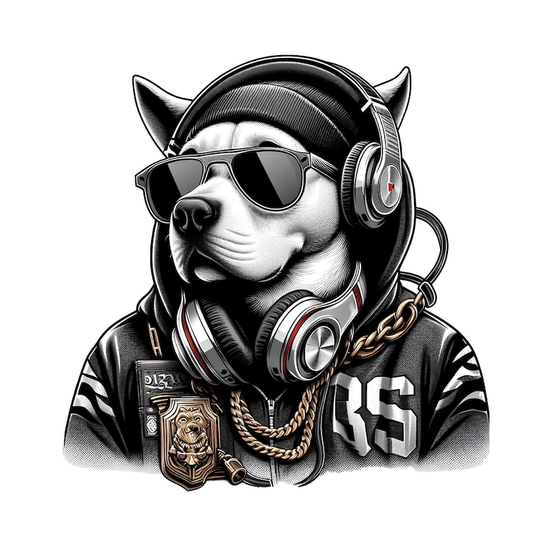 Graffiti Art of Dogs - Etsy