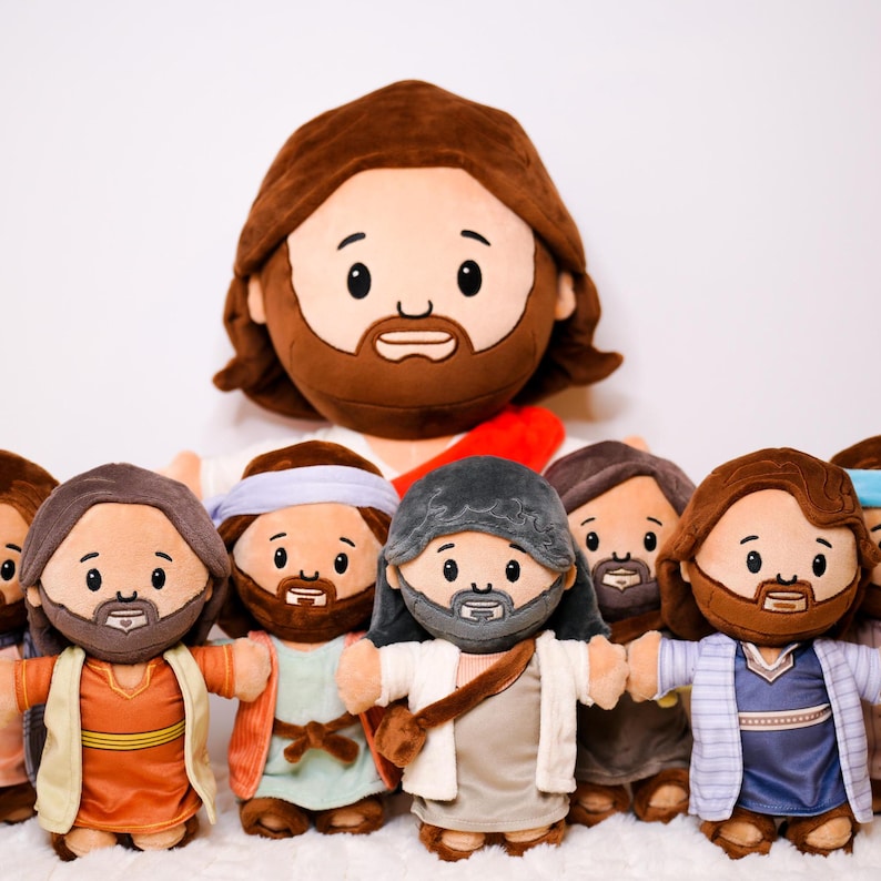 Small Jesus Plushie, Jesus Plushie, Christian Gift, Cute Jesus ...