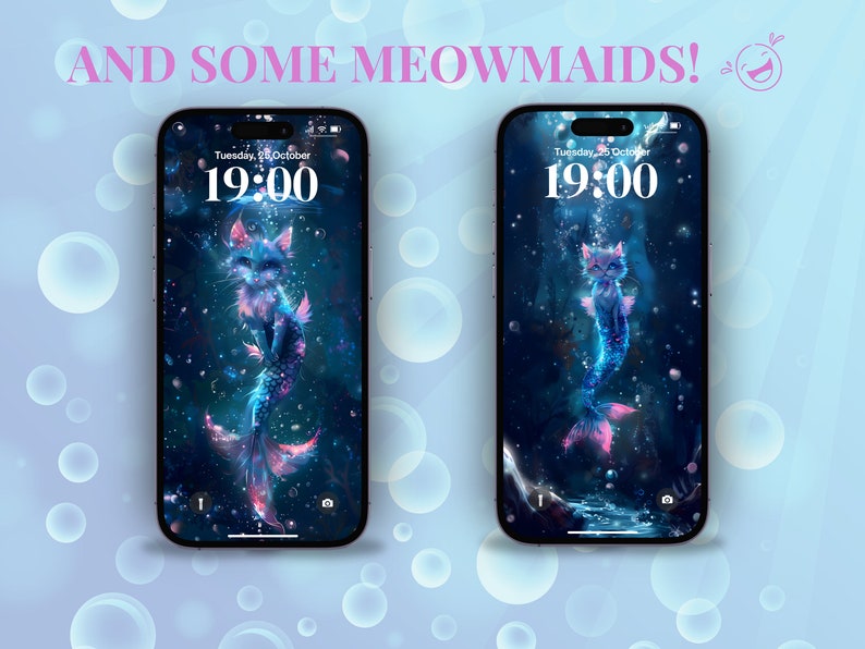 Mermaid Phone Wallpapers Aesthetic Shell Beach Hot Pink Blue Ocean ...