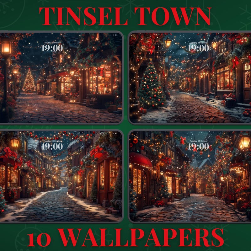 Hd Wallpaper Christmas - Etsy